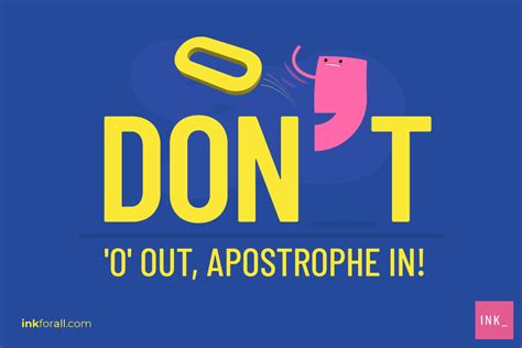 Quick And Easy Apostrophe Rules Guide INK Blog