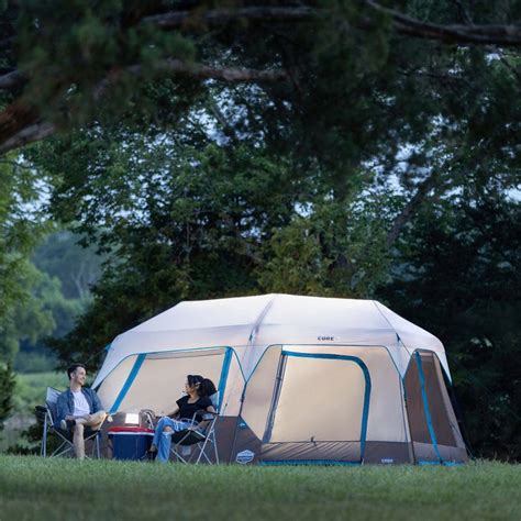 Core 10 Person Lighted Instant Cabin Tent Costco