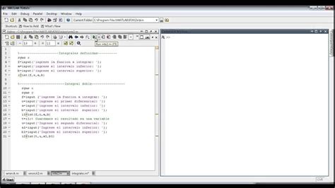 calcular integrales en matlab youtube