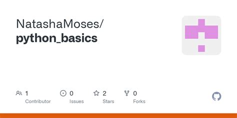 Python Basics Python Syntax Ipynb At Main NatashaMoses Python Basics GitHub