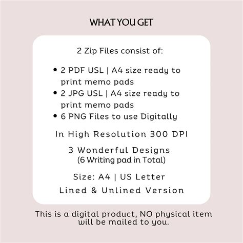 Halloween Printable Notepad Cute Ghost Memo Pad Lined Etsy