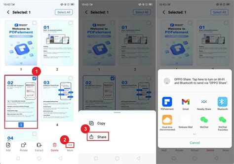 share pdf on android