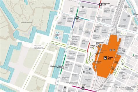 Tokyo Station City Map City Area Map Find Your Free Wifi Access