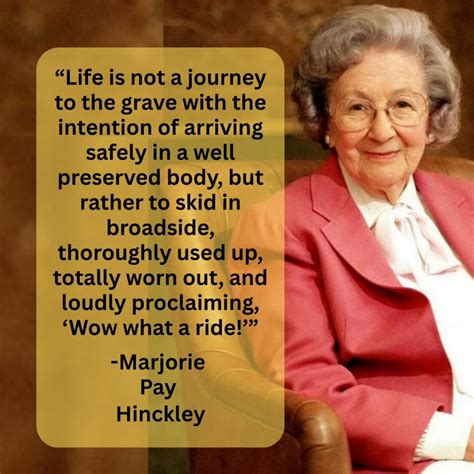 Marjorie Pay Hinckleys Husband Gordon Who Became A Great Prophet Was