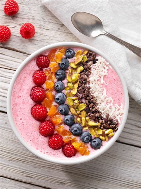 Colorful Berry Smoothie Bowl