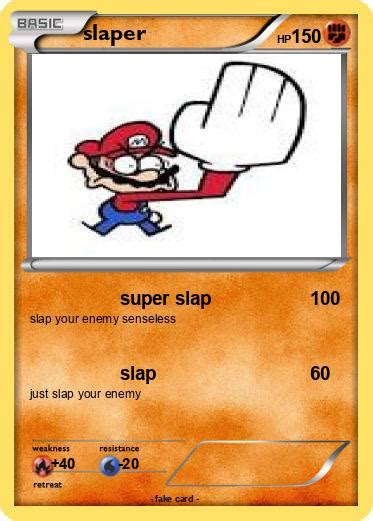 Pokémon Slaper 3 3 Super Slap My Pokemon Card