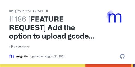 FEATURE REQUEST Add The Option To Upload Gcode To An External SD Card Issue Luc