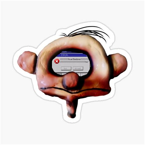 Error Error Sticker For Sale By Theicaruscrisis Redbubble