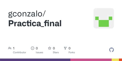 Github Gconzalo Practica Final