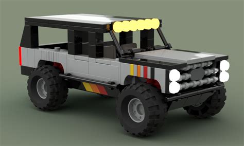 Lego Moc Race Suv By Joeslinkard Rebrickable Build With Lego
