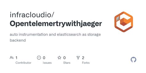Github Infracloudioopentelemertrywithjaeger Auto Instrumentation