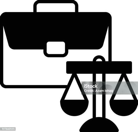 변호사 사무실 로고 개념 변호사 서류 가방 사법 표지판 벡터 아이콘 디자인 법률 사무소 및 법률 기관 스톡 일러스트레이션 0명에 대한 스톡 벡터 아트 및 기타 이미지