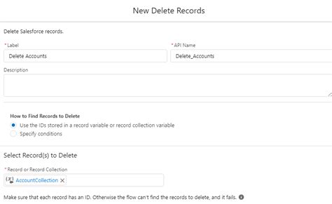 Dml Operations For An Empty List In Flow Salesforce Time