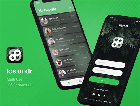 Ionic Ui Kit Elements Ios Ui Kit Creative Market