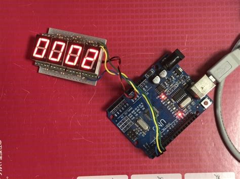 arduinounoで秋月シリアル7セグに出力 ライブラリー化 電子工作 qiita