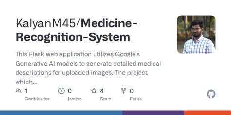 Github Kalyanm Medicine Recognition System This Flask Web Application Utilizes Google S