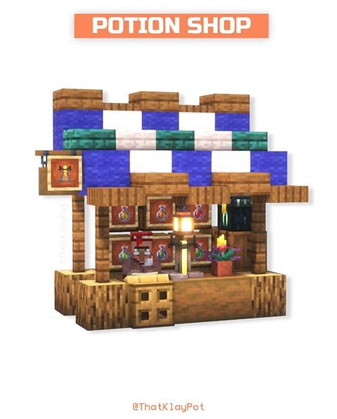 Market Stalls 🏪 Heres Four Ideas Of Minecraft Market Stalls To Make