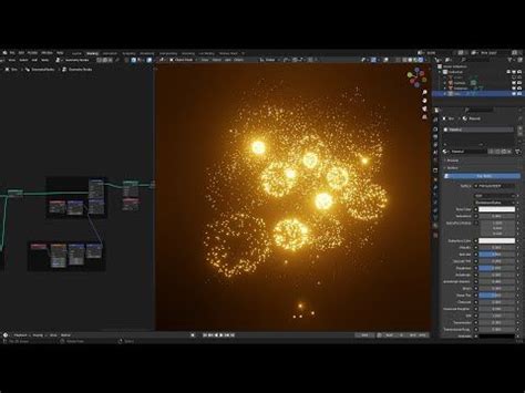 How To Make Fireworks In Blender Geometrynodes Blender Tutorial Blender Blender Hacks
