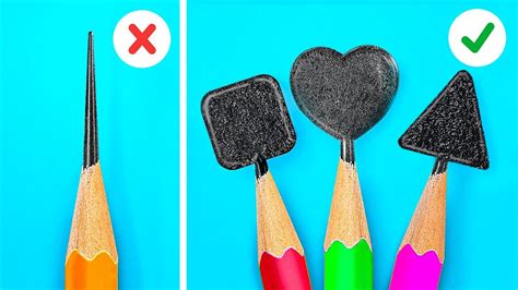 재미있고 멋진 학교 꿀팁 123 Go Gold의 쉬운 공예 재미있는 개학용 팁과 트릭 Youtube