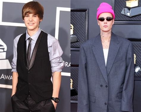 Justin Bieber Then And Now Body
