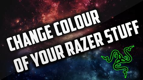 How To Change Razer Keyboard Color Without Synapse Fishinglasopa