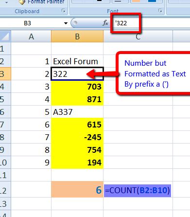 Excel COUNT Functions COUNT COUNTA COUNTIF And COUNTBLANK