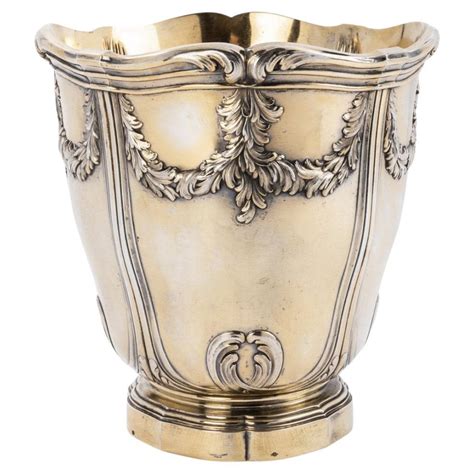 Goldsmith Odiot In Paris Liquor Cabaret In Sterling Silver Nineteenth