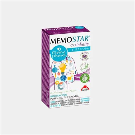 Memostar Infinite 60 Capsulas Loja Naturallys