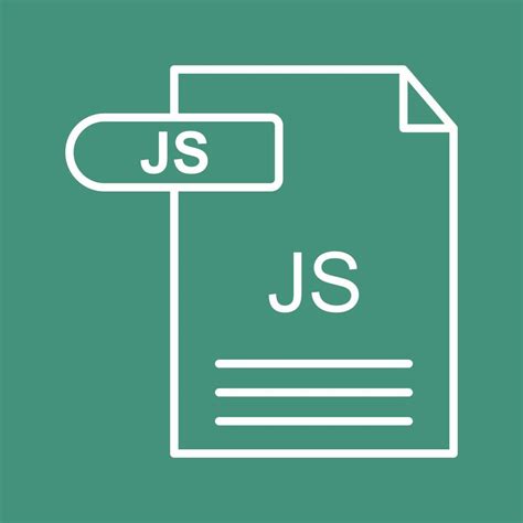 Js Vector Icon 19873448 Vector Art At Vecteezy