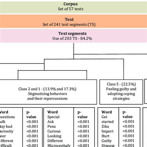 Dendrogram Representing The Descending Hierarchical Classification Of