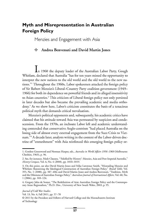 SOLUTION Myth And Misrepresentation In Australian Studypool