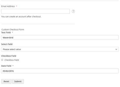 how to add a new input form to checkout in magento 2 mavenbird