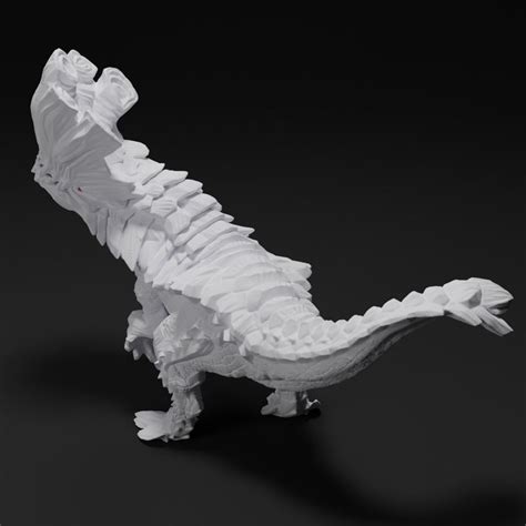 Barroth Monster Hunter Dinosaur 3d Print Model 3d Model 3d Printable