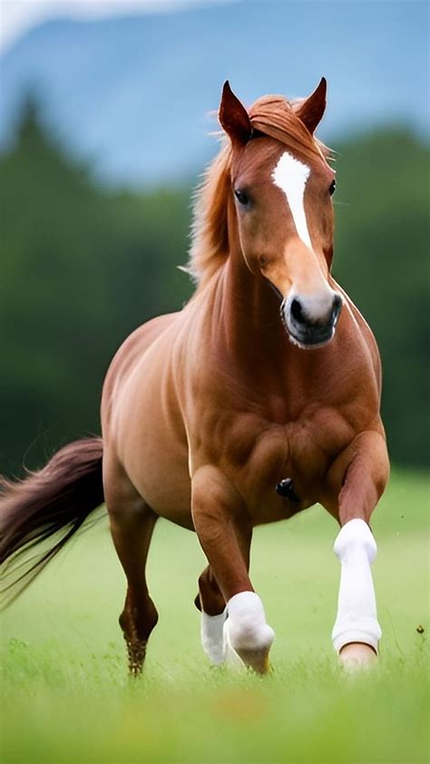Running Horse Wallpaper For Mobile