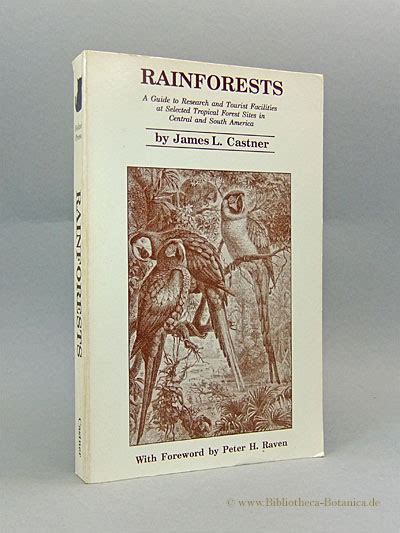 Rainforests A Guide To Research An Tourist Facilities At Selected Tropical Forest Sites In