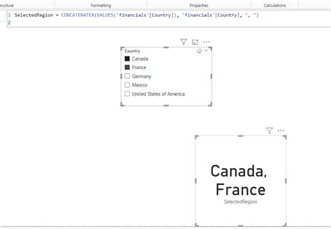 solved show selected value from the slicer microsoft fabric community