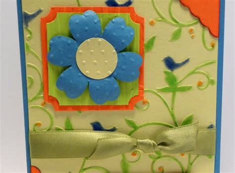 Brigit S Scraps Where Scraps Become Treasures Cuttlebug Embossing Folder Birds And Swirls