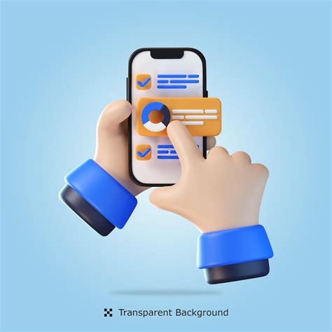 Premium Psd Psd 3d Rendering Mobile Analyst 3d Icon Isolated Illustration
