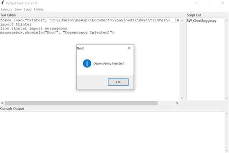 Python Process Code Injection