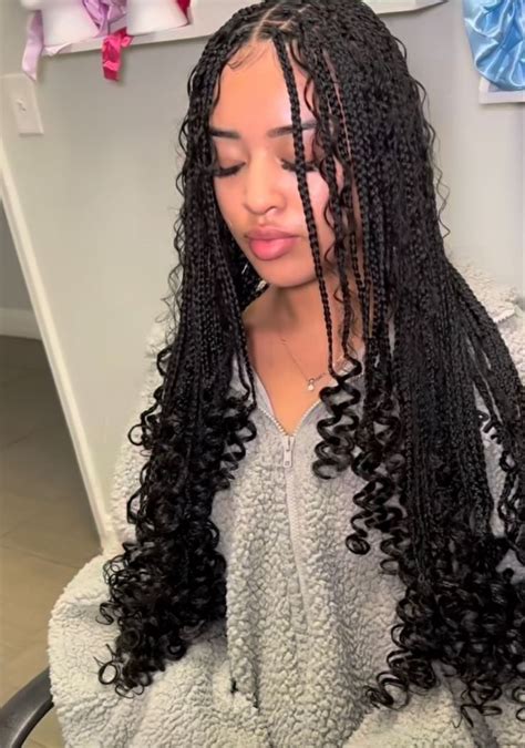 Pin By Andy On Braidstyle Braids With Curls Braided Hairstyles Long