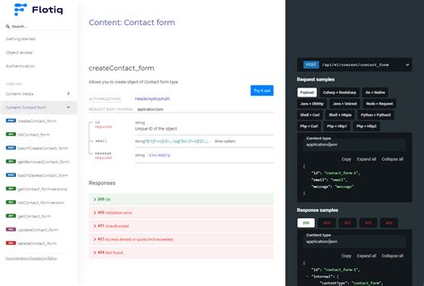 Building A Contact Form Flotiq Developer Documentation