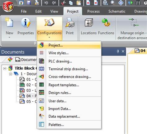 SOLIDWORKS Electrical Title Block Customization Rows Columns Computer Aided Technology