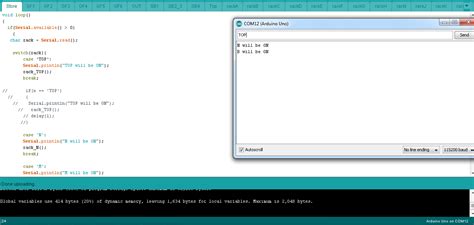 Strings In Switch Case Statement General Guidance Arduino Forum