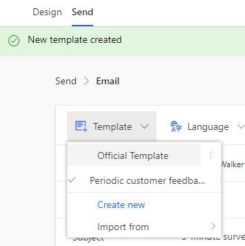 Creating HTML Email Templates In D Customer Voice