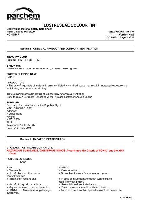 All Purpose Filler Safety Data Sheet Hot Deal Oceanproperty Co Th