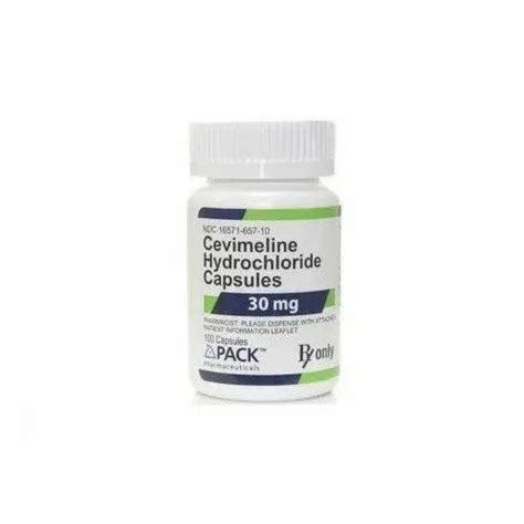 Cevimeline Hydrochloride Capsule At Rs 11000 Box Sas Nagar Id 2853861932233
