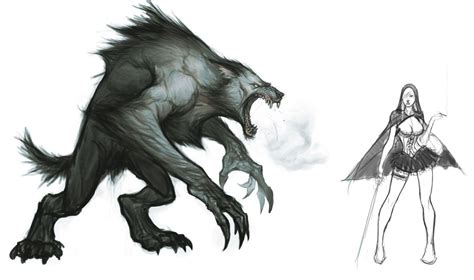 Werewolf Concept Art