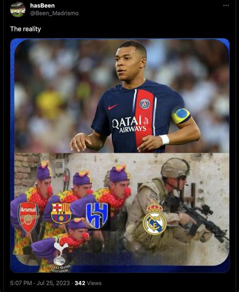 Meme Kocak Berebut Kylian Mbappe
