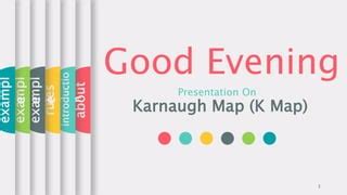 Karnaugh Map K Map PPTX