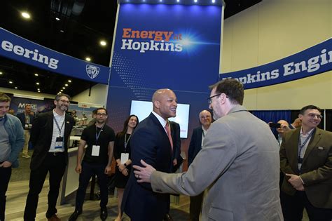 Whiting And Rosei Faculty Meet With Wes Moore At Arpa E Summit Johns
